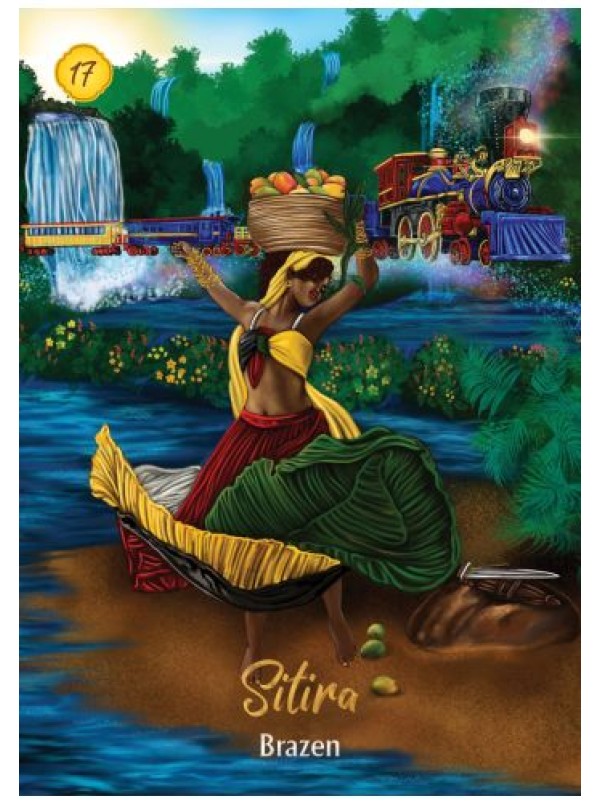 African Goddess Rising Pocket Oracle by Abiola Abrams - The Woo Woo Shop