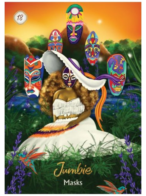 African Goddess Rising Pocket Oracle by Abiola Abrams - The Woo Woo Shop