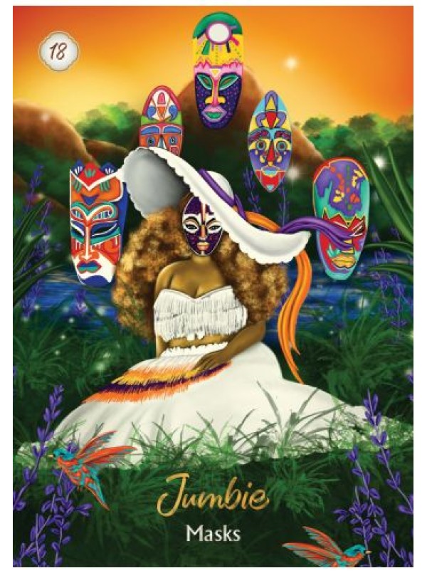 African Goddess Rising Pocket Oracle by Abiola Abrams - The Woo Woo Shop