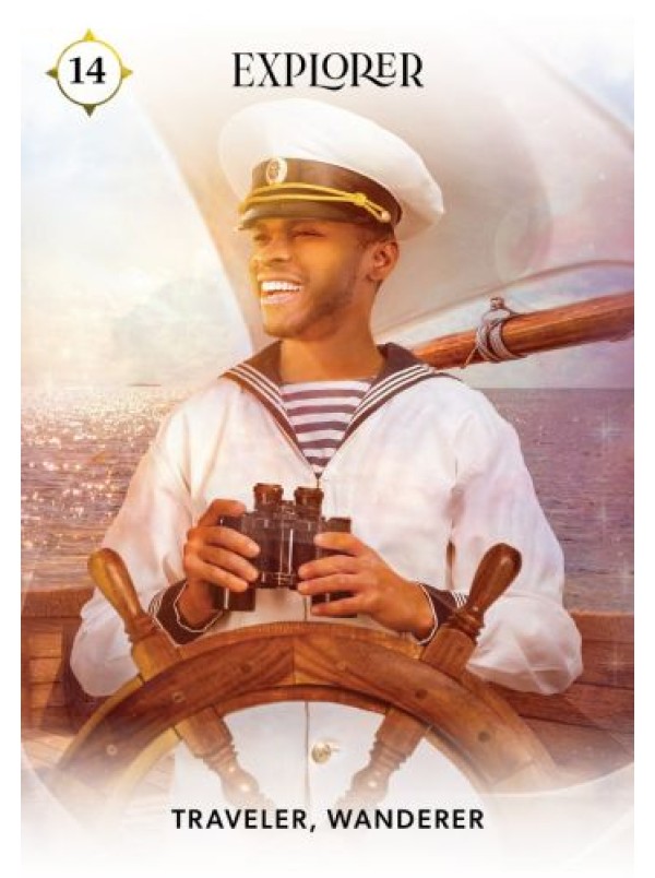 Past-Life Energy Oracle : 44-Card Deck & Guidebook by Sandra Anne Taylor